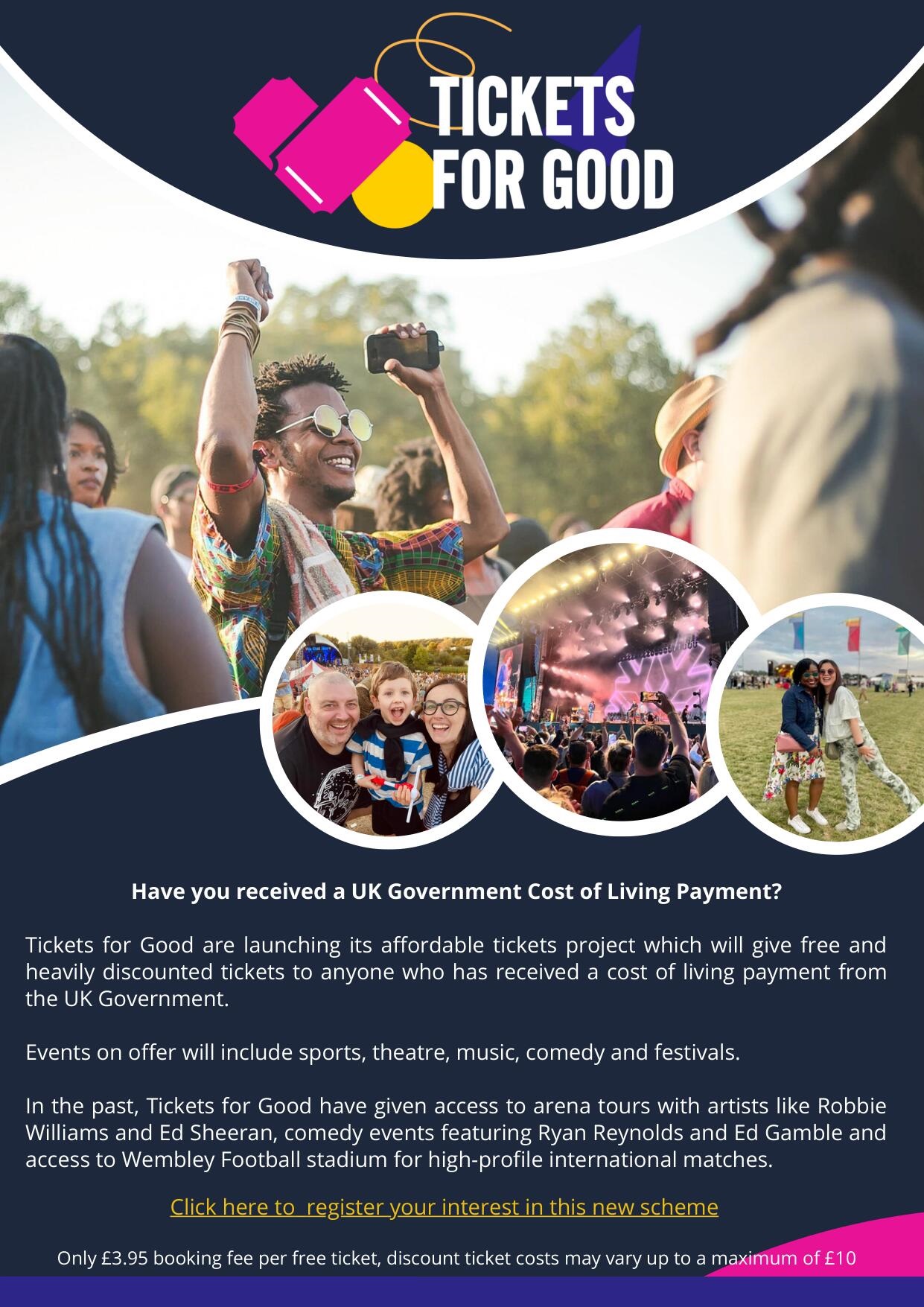 Tickets for Good: low cost access to arts and culture - Wandsworth Care ...